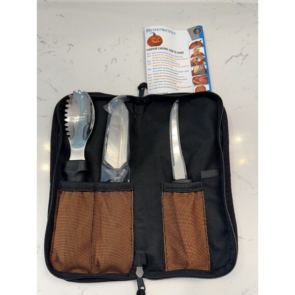 Messermeister | Kitchen | Messermeister 3piece Pumpkin Carving Set Case ...